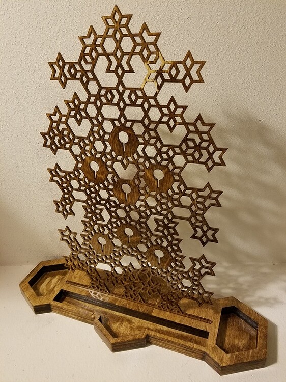 Beta Project: Decorative Earring Rack & Jewelry Stand - Made on a ...