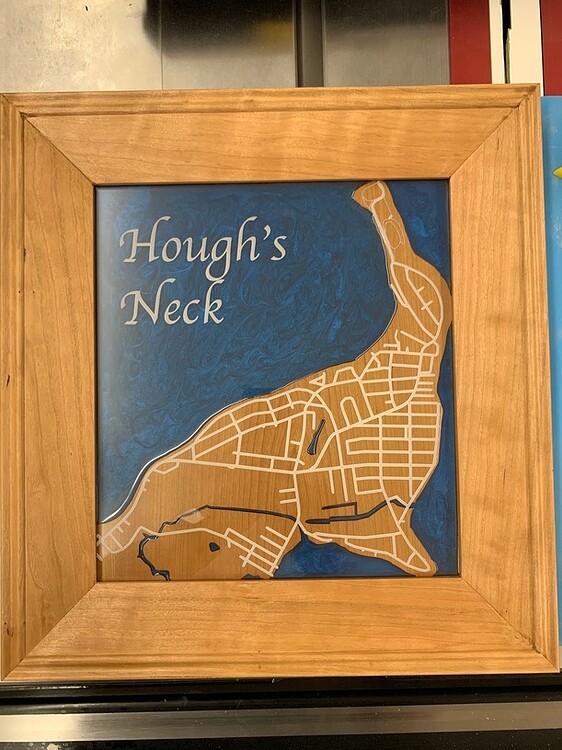 Another WGC Map - Made on a Glowforge - Glowforge Owners Forum