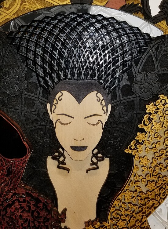 "Beguiling Lili" - Created for the "Princess Power" Art Show (Feb 2019 ...
