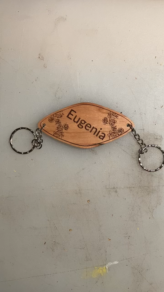 Two-side double key chain - Made on a Glowforge - Glowforge Owners Forum