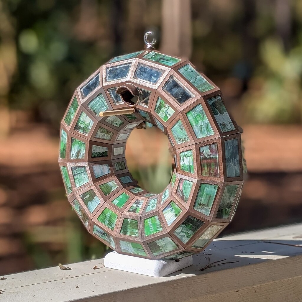 15x9 Torus Birdhouse - Made on a Glowforge - Glowforge Owners Forum