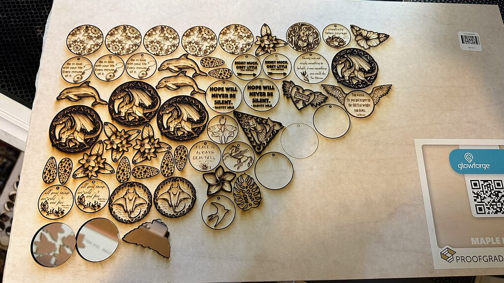 New (refurbished) Glowforge Plus Doesn't Cut through Proofgrade Materials - Community Support ...