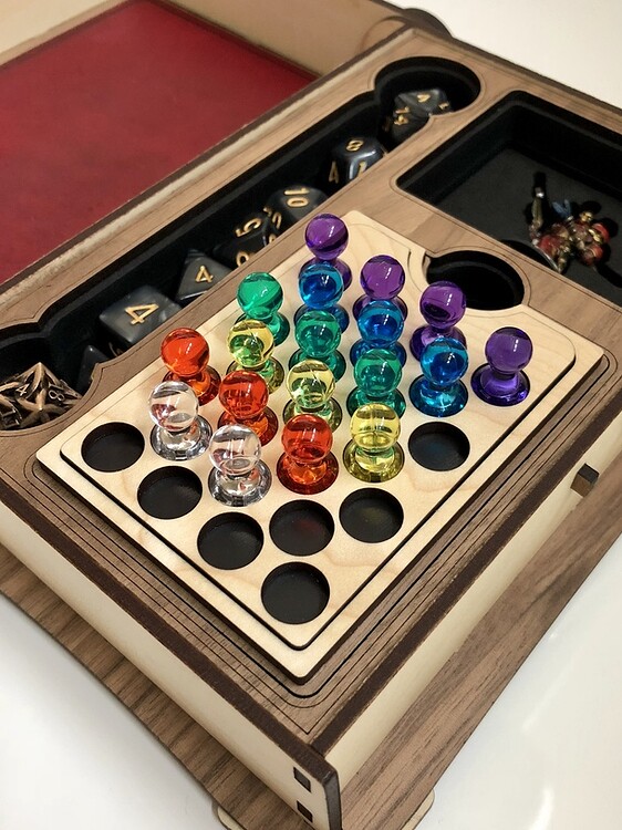 Game piece box for Dungeons & Dragons - Page 3 - Made on a Glowforge ...