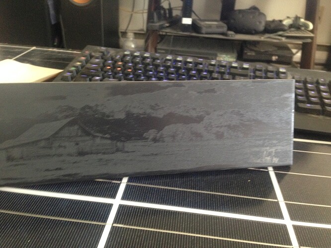 My entry into the tile engraving scene - Made on a Glowforge ...