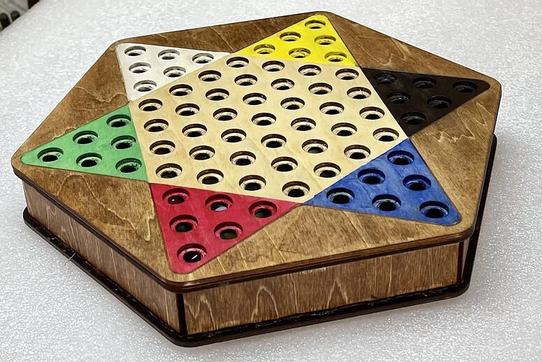 Chinese Checkers - Made on a Glowforge - Glowforge Owners Forum