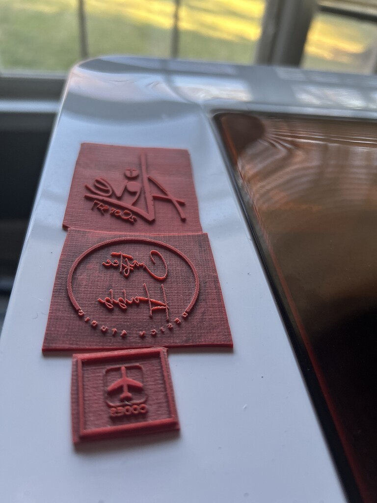 1st Rubber Stamps - Made on a Glowforge - Glowforge Owners Forum
