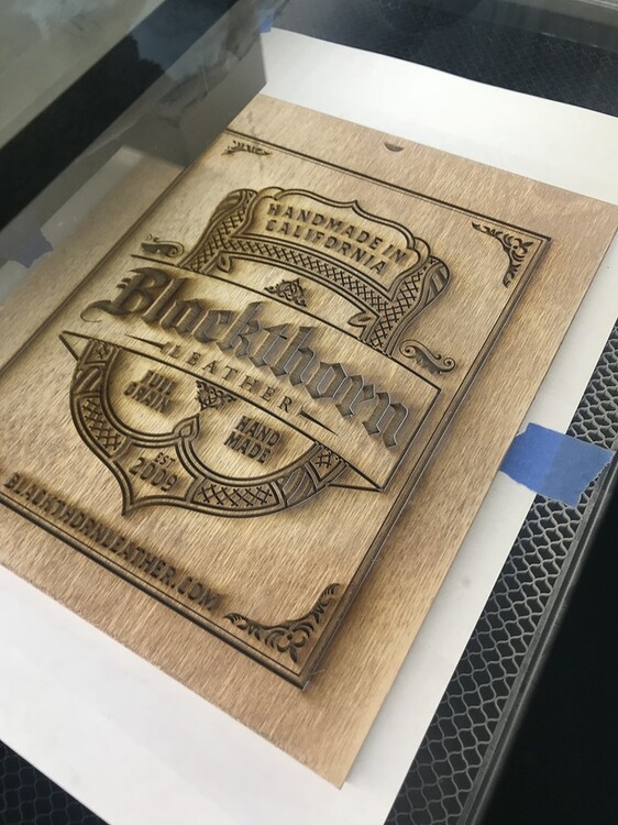 Display Sign - Made on a Glowforge - Glowforge Owners Forum