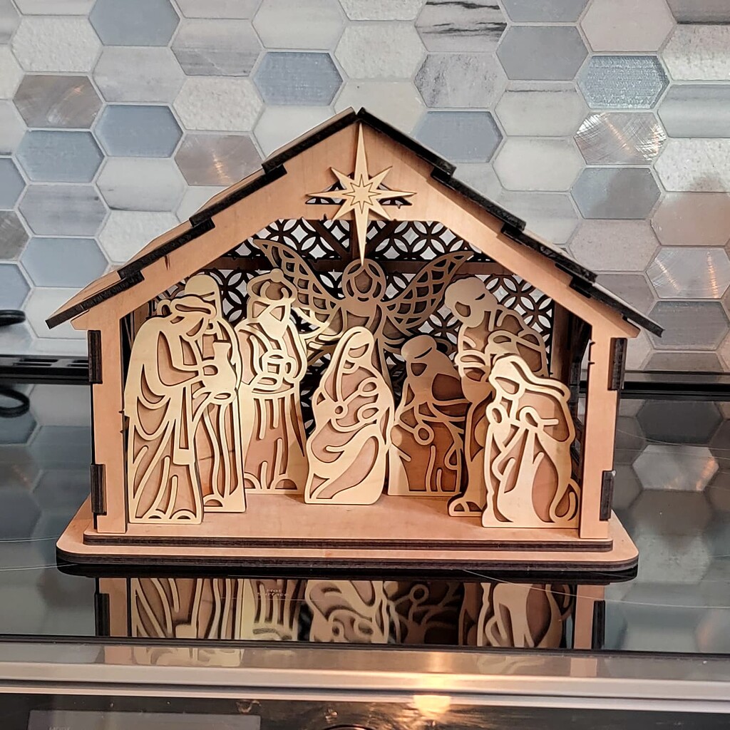 Nativity Scene from Catalog - Made on a Glowforge - Glowforge Owners Forum