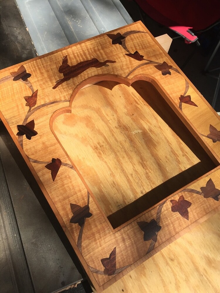 Custom inlay frame - Made on a Glowforge - Glowforge Owners Forum