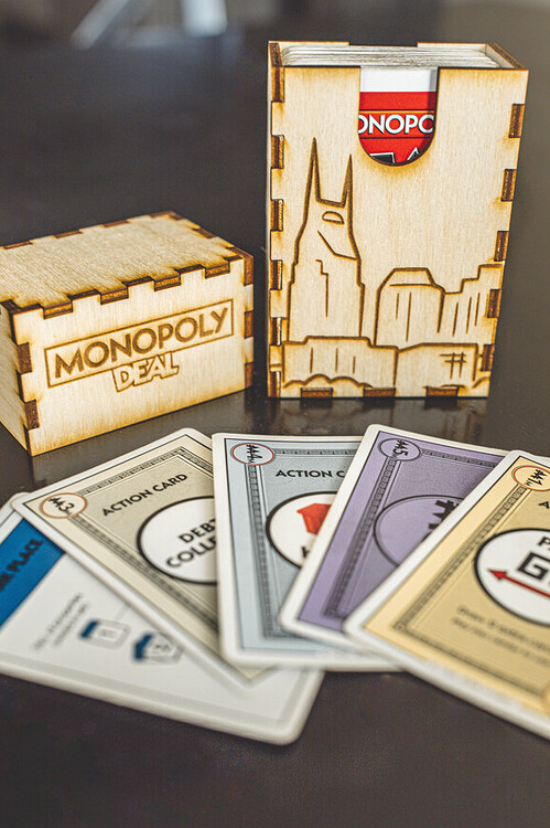 Monopoly Deal Box (Nashville) - Free Laser Designs - Glowforge Owners Forum