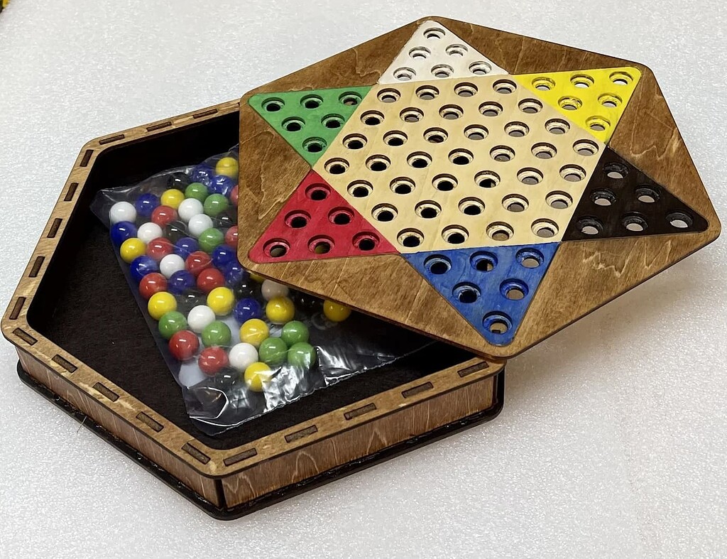 Chinese Checkers - Made on a Glowforge - Glowforge Owners Forum
