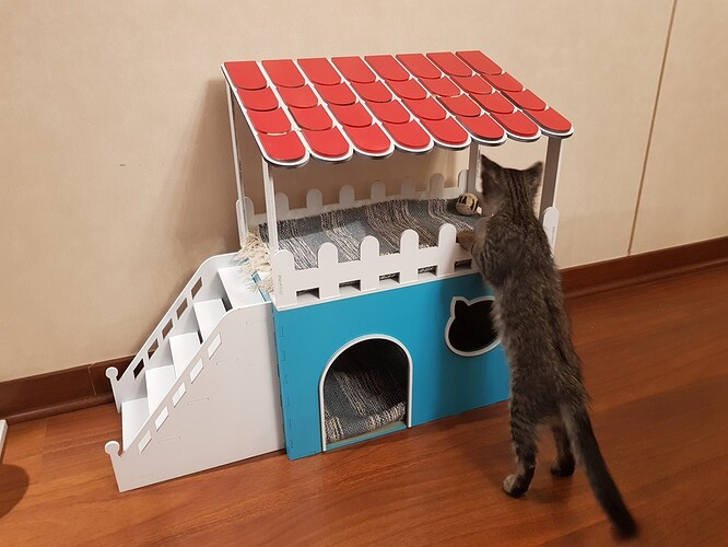 A house for our kitten - Made on a Glowforge - Glowforge Owners Forum