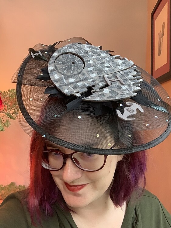 Felt decorated fascinators I have been making! - Made on a Glowforge ...
