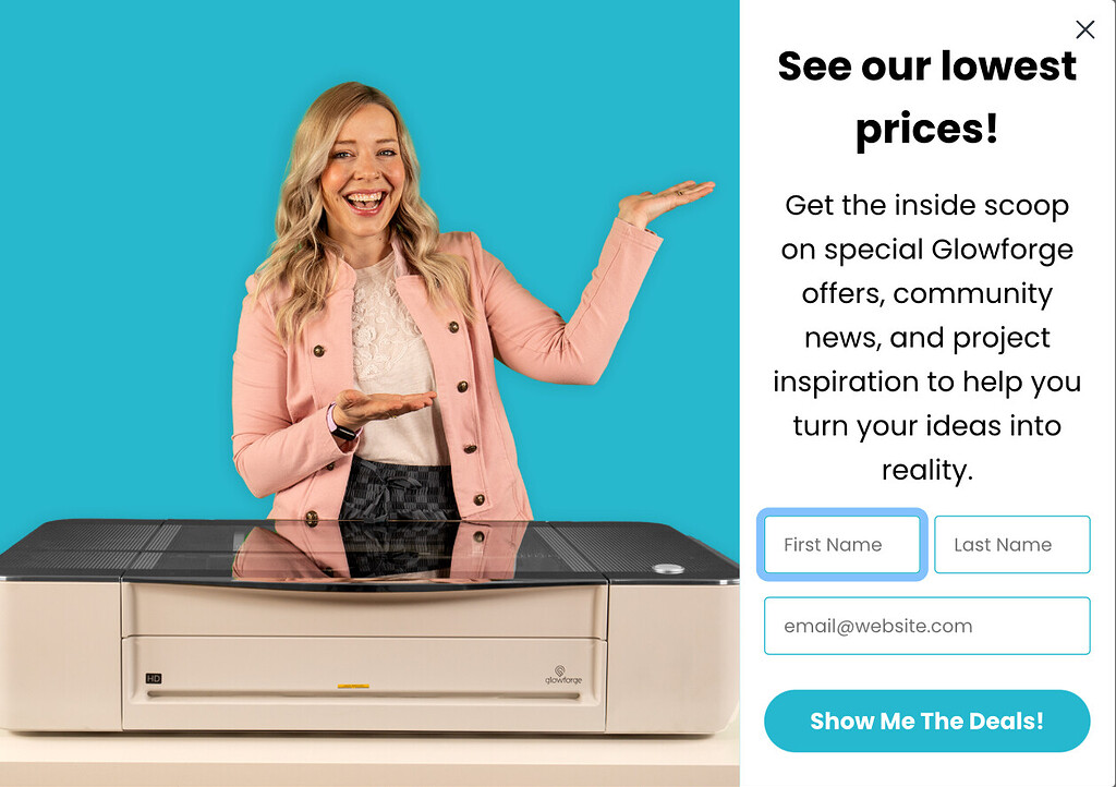 Ad in community - Everything Else - Glowforge Owners Forum