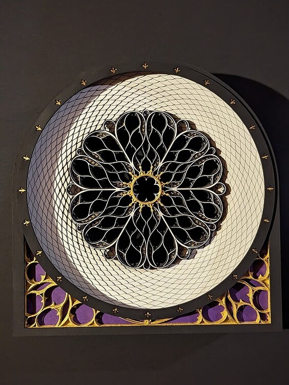 SC01 - Unique Art Piece (Completed) - Made on a Glowforge - Glowforge ...
