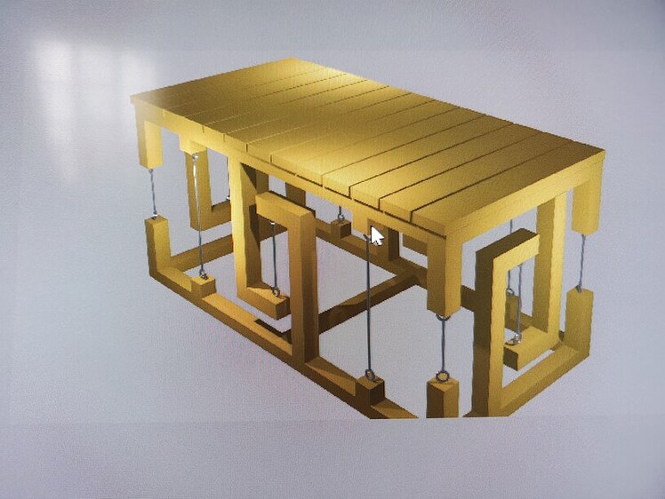 Tensegrity Table/bench - Everything Else - Glowforge Owners Forum