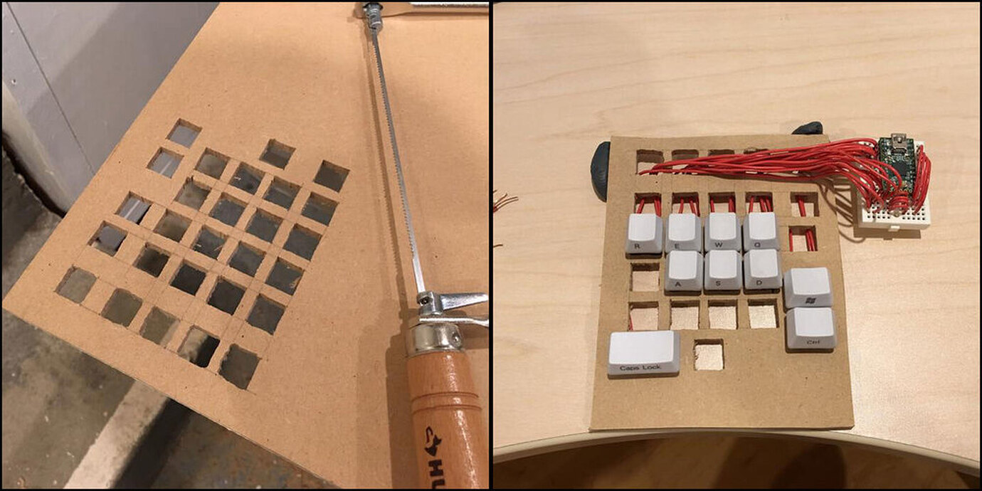 Lefty Gaming Keypad - Made on a Glowforge - Glowforge Owners Forum