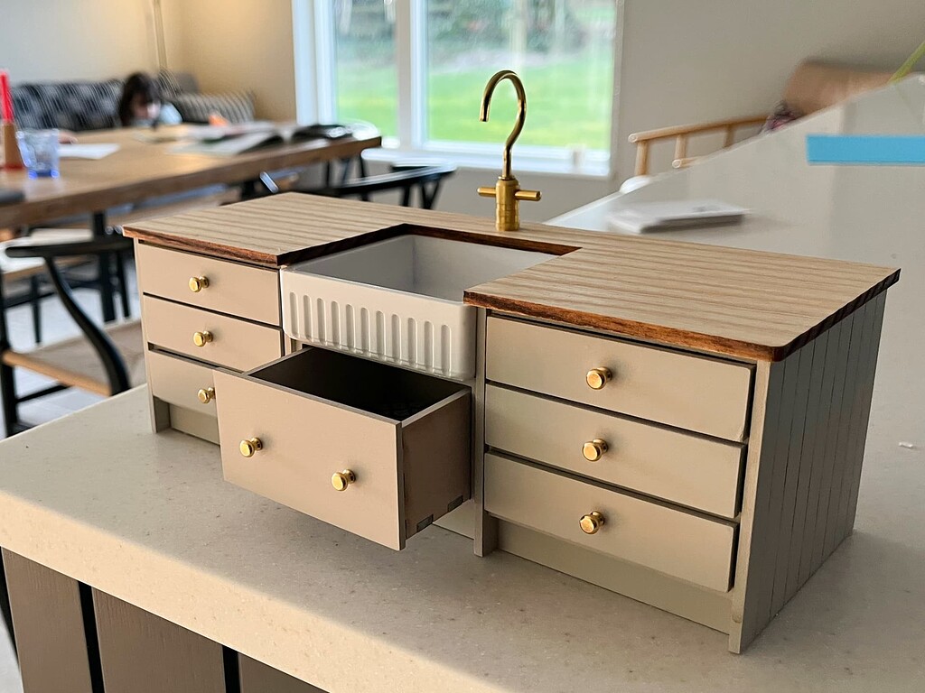Doll's House Kitchen - Made on a Glowforge - Glowforge Owners Forum