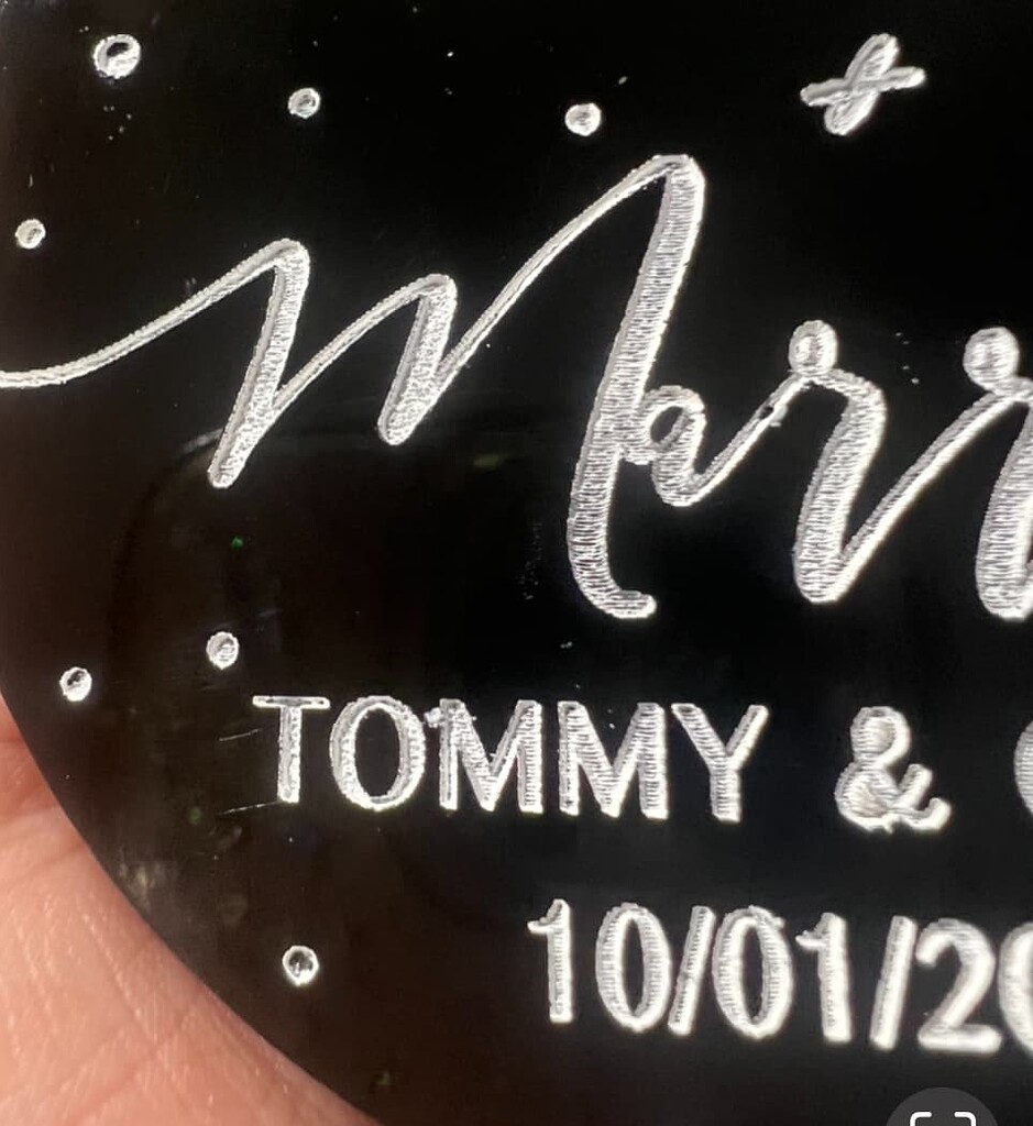 Best settings for engraving and then painting? - Community Support ...