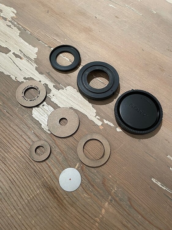 Sony E Mount Body Cap Pinhole - First Prototype (For Worldwide Pinhole ...