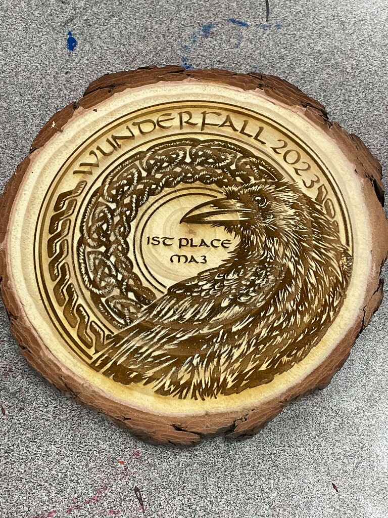 Disc Golf Trophy - Made on a Glowforge - Glowforge Owners Forum