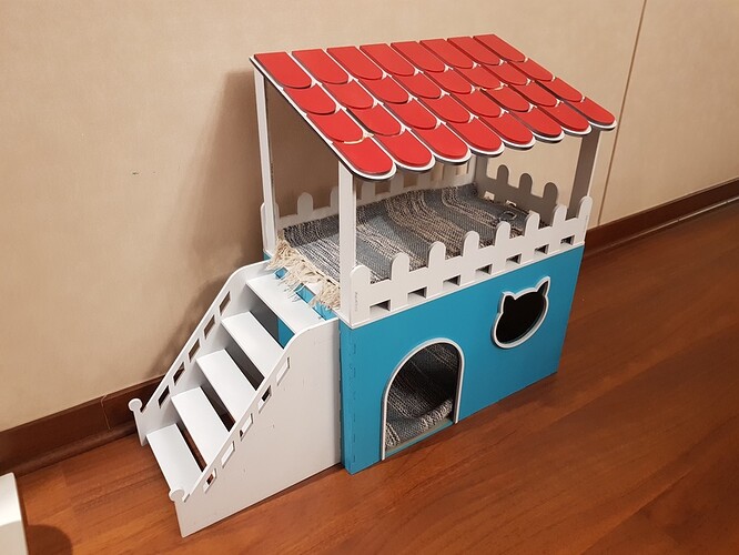 A house for our kitten - Made on a Glowforge - Glowforge Owners Forum
