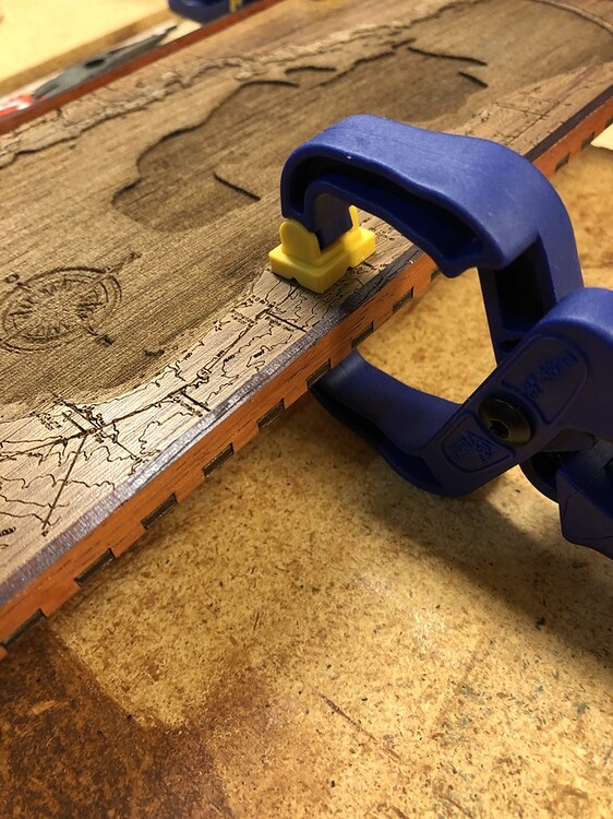 3D Etched Lake Map - Made on a Glowforge - Glowforge Owners Forum