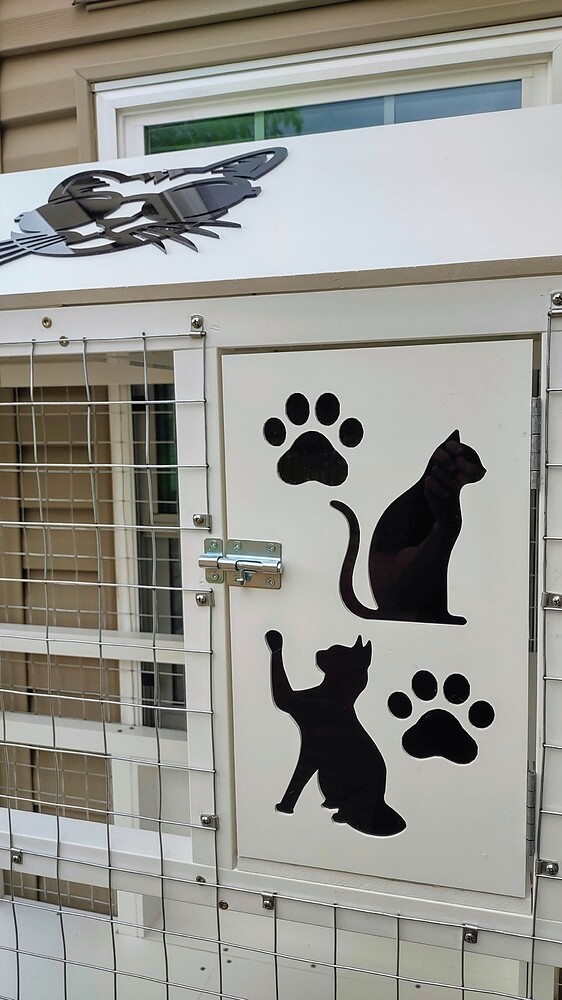 A catio (cat patio) for the kitties - Made on a Glowforge - Glowforge ...