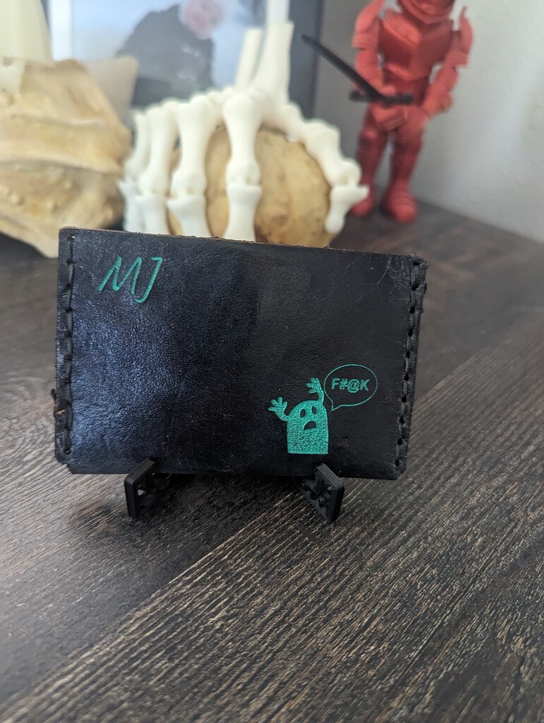 Personalized Minimalist 2-Pocket Wallet - Made on a Glowforge ...