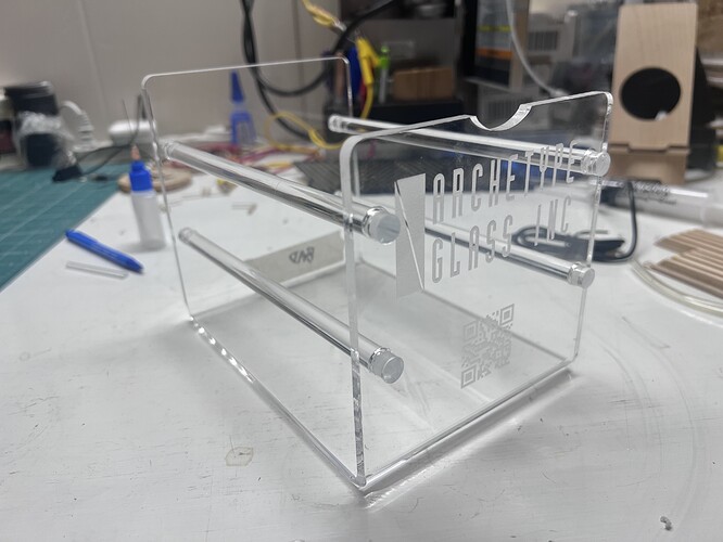 1/4” acrylic bent boxes - Made on a Glowforge - Glowforge Owners Forum