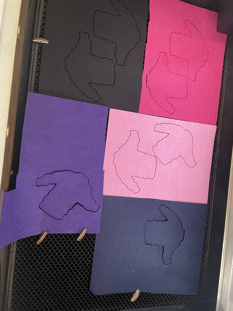 Cutting felt - Beyond the Manual - Glowforge Owners Forum