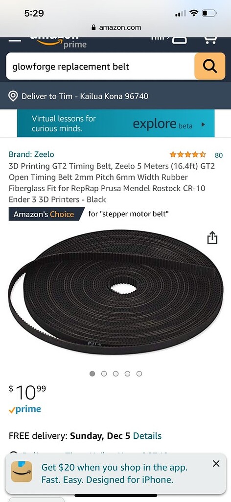 Belt replacement - Everything Else - Glowforge Owners Forum