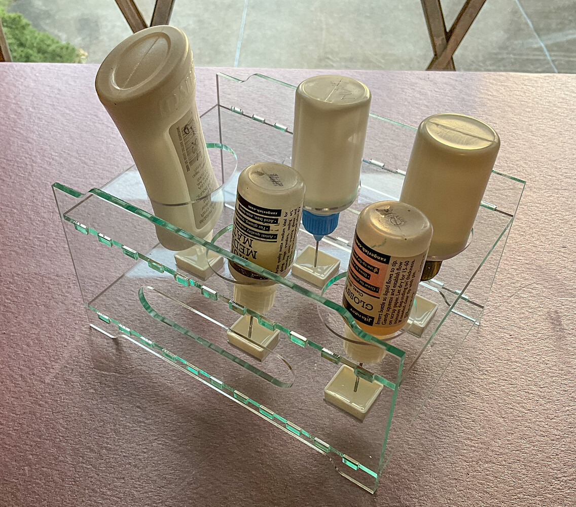 Free Design: Detail Glue Rack - Free Laser Designs - Glowforge Owners Forum