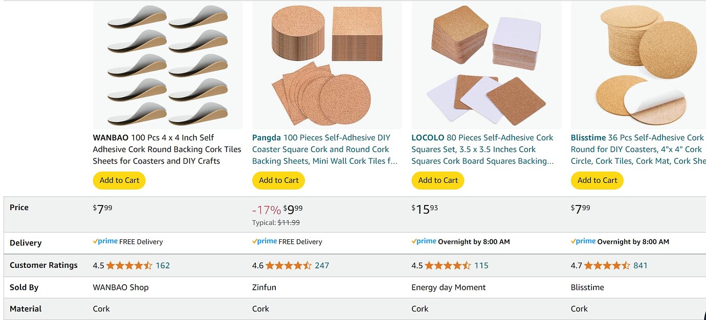 Foam Cork Coaster assistance - Everything Else - Glowforge Owners Forum