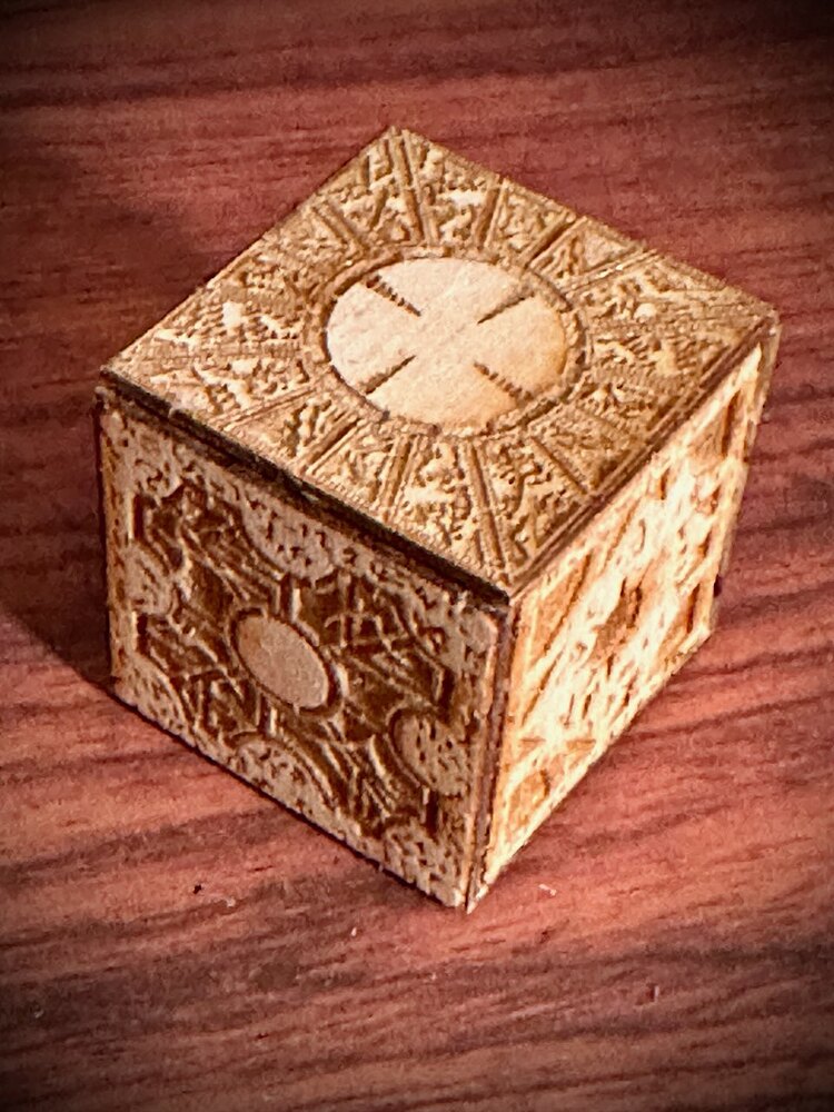 Lament Configuration puzzle box (Hellraiser) - Free Laser Designs ...
