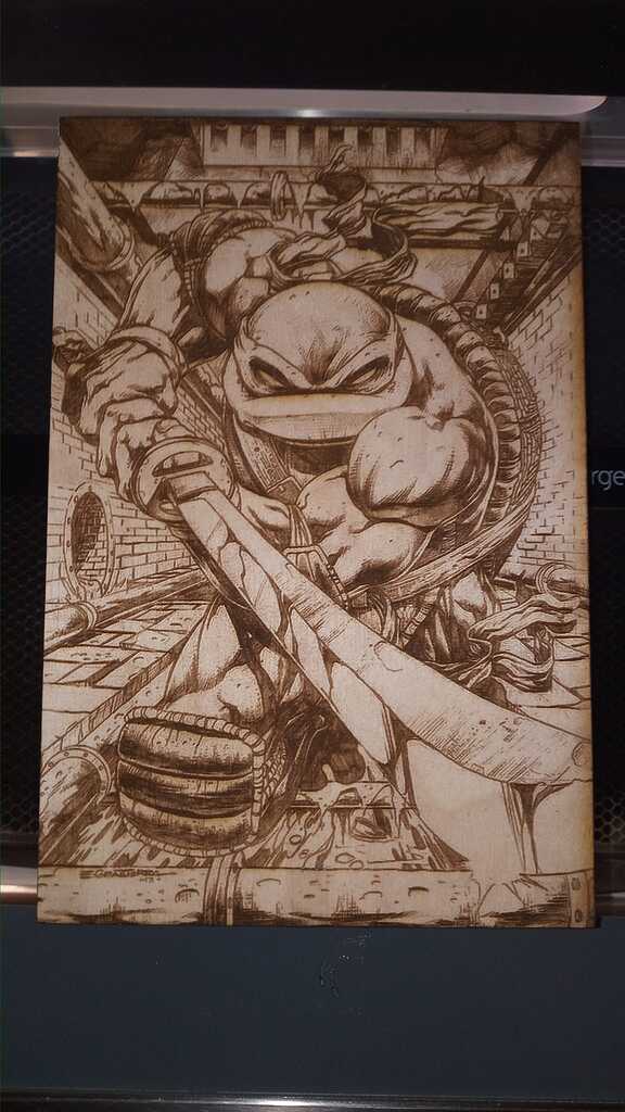 Ninja turtle box gift box - Made on a Glowforge - Glowforge Owners Forum