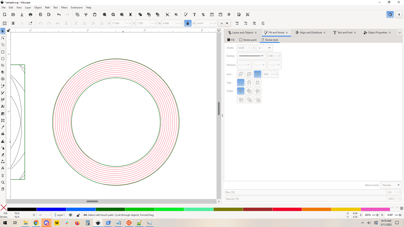 Improved cut path Inkscape extension - Everything Else - Glowforge ...
