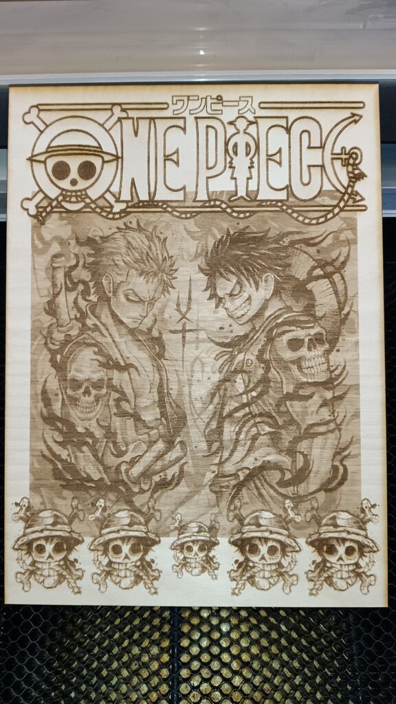 One piece engraving - Made on a Glowforge - Glowforge Owners Forum
