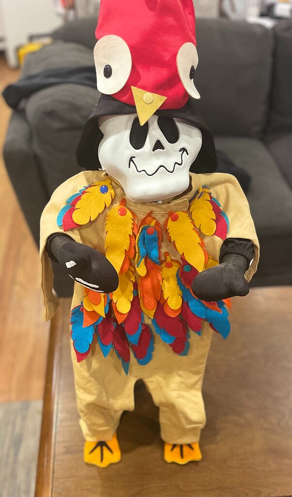 Little costume with felt - Made on a Glowforge - Glowforge Owners Forum