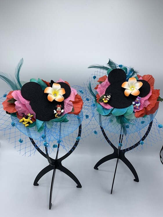 Felt decorated fascinators I have been making! - Made on a Glowforge ...