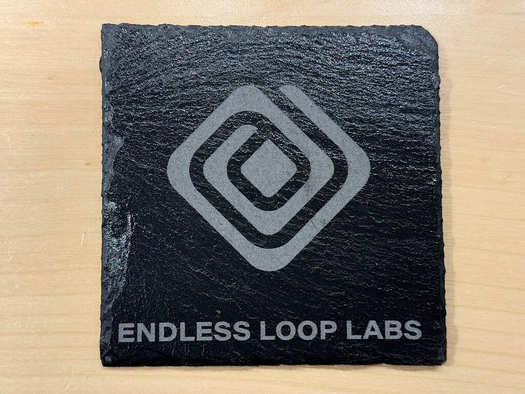 Just Another Slate Coaster - Made on a Glowforge - Glowforge Owners Forum