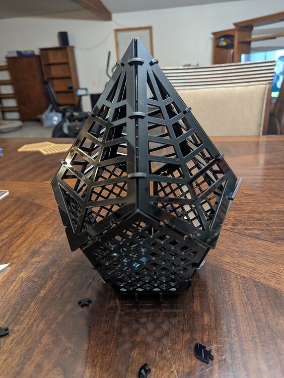 Prototype Lamp - Acrylic and Resin - Made on a Glowforge - Glowforge ...
