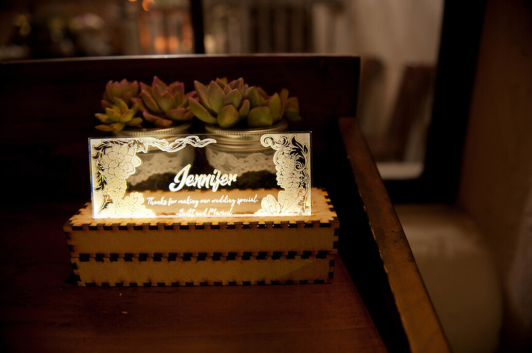 Glowforge + Wedding = Awesome :) - Made on a Glowforge - Glowforge ...