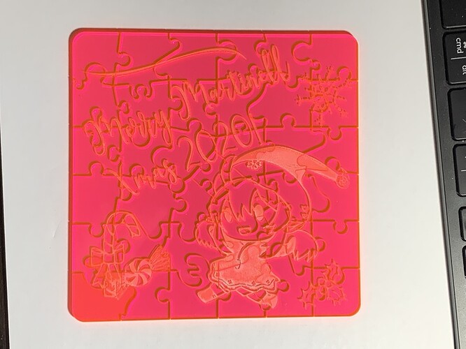 Custom Engraved Puzzles - Made on a Glowforge - Glowforge Owners Forum