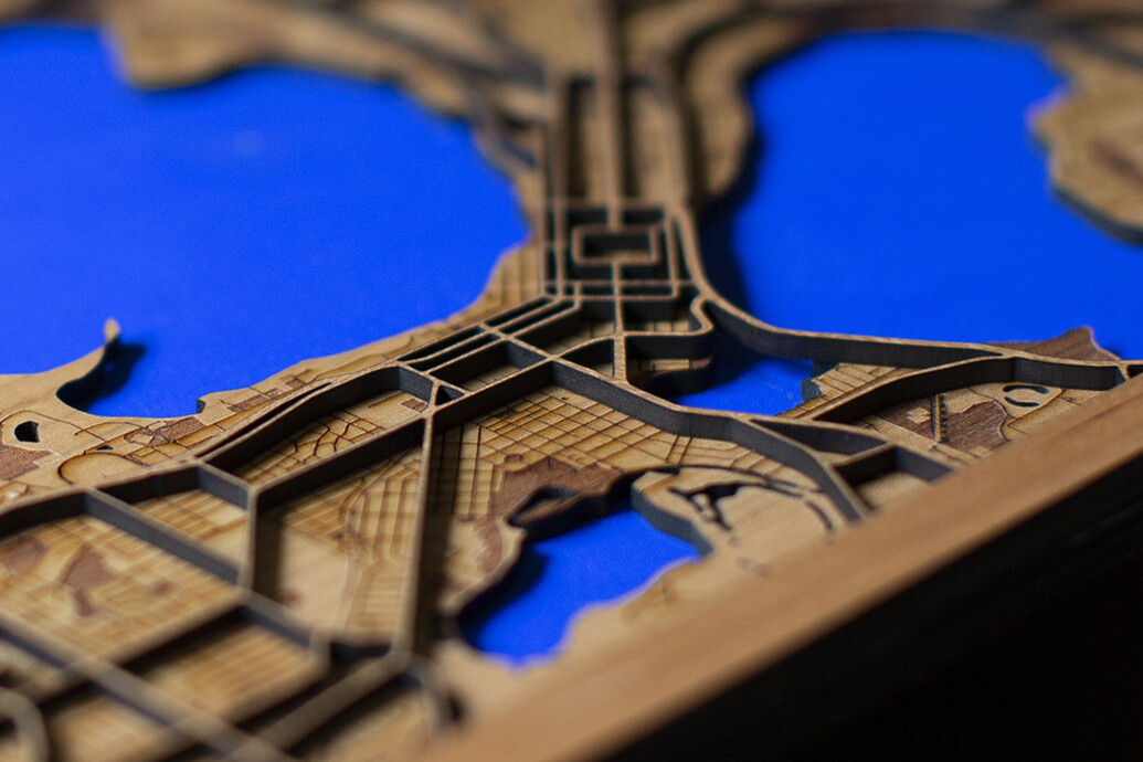 More Maps - Made on a Glowforge - Glowforge Owners Forum