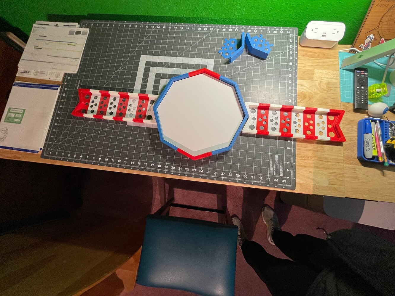 Octagon flag, thing - Made on a Glowforge - Glowforge Owners Forum