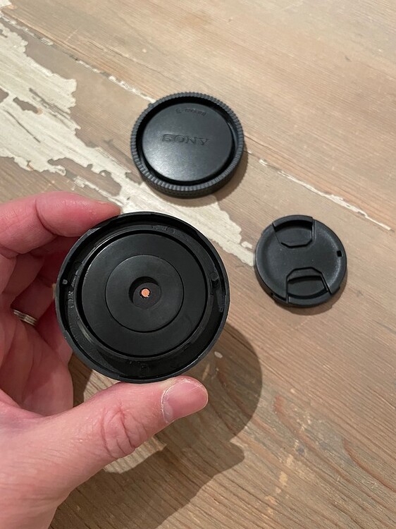 Sony E Mount Body Cap Pinhole - First Prototype (For Worldwide Pinhole ...