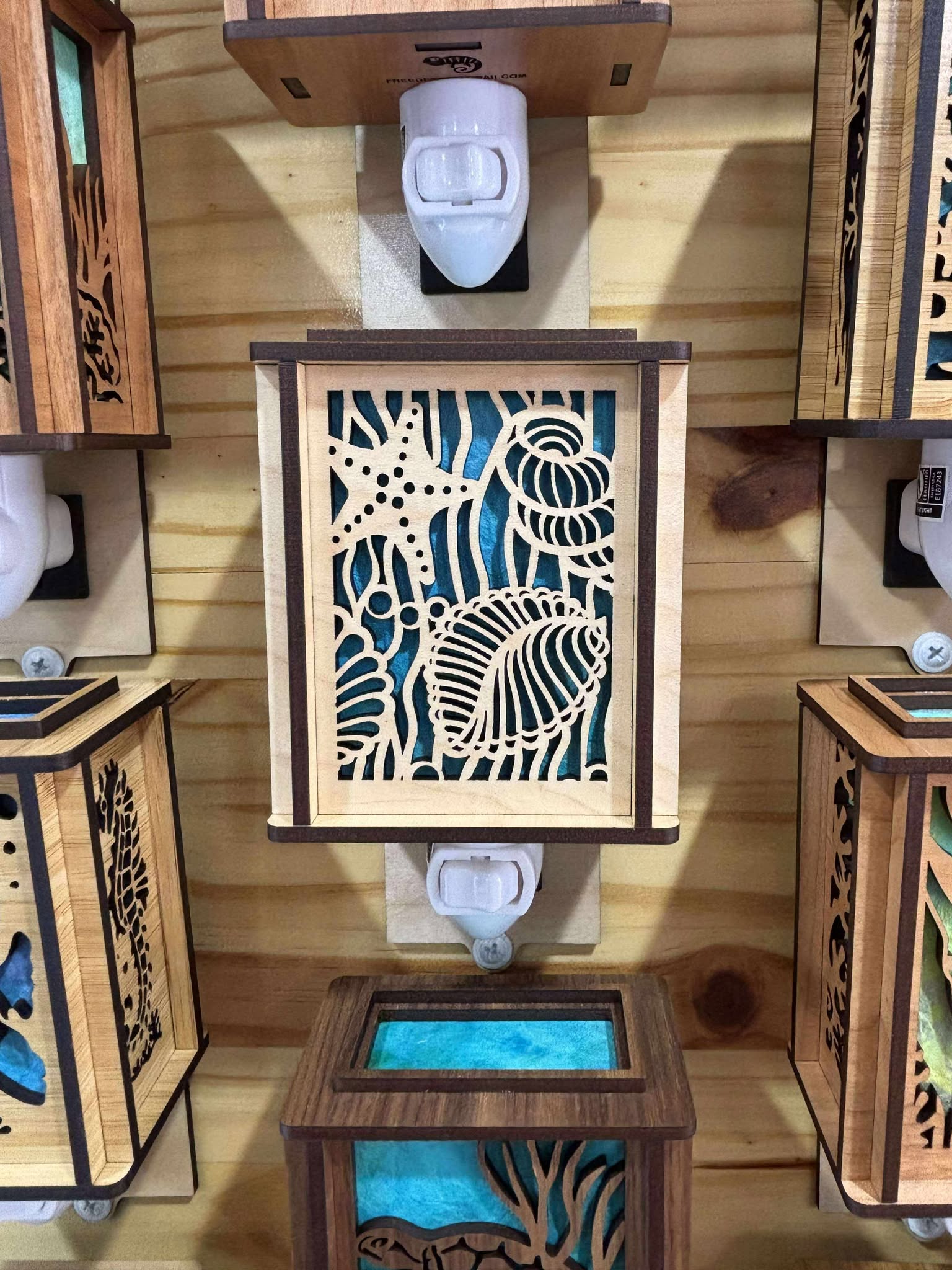 Matching lamps, nightlights & tealights, all GF friendly! - Made on a ...