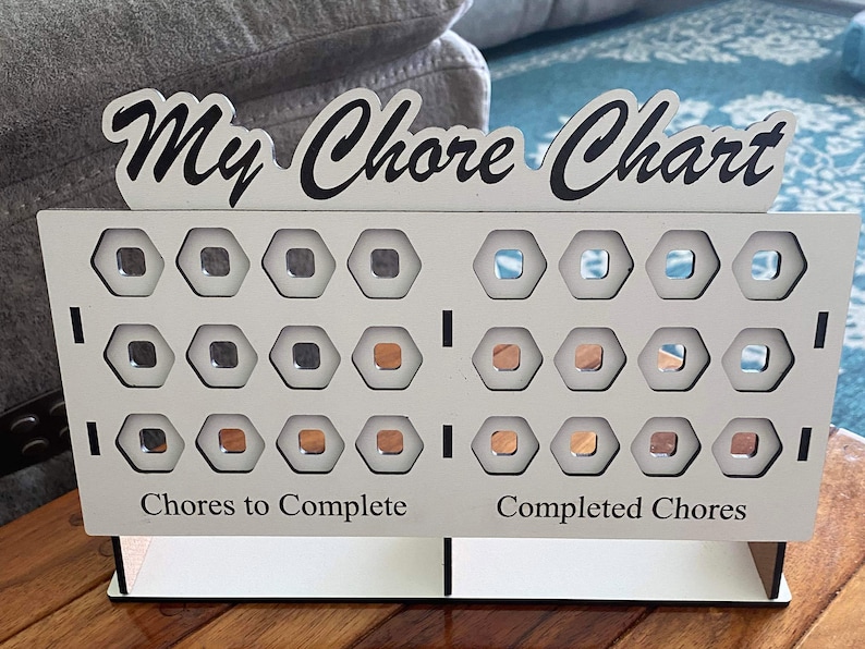 Chore chart - Made on a Glowforge - Glowforge Owners Forum