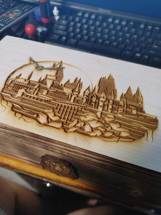 Harry potter box. Work in progress - Made on a Glowforge - Glowforge ...